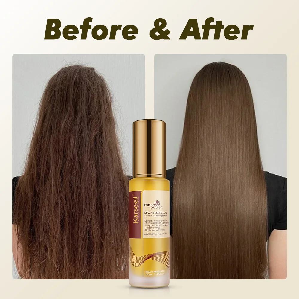 Hair Healing Cold Pressed Weightless Hair Serum for Dry Damaged Hair ...
